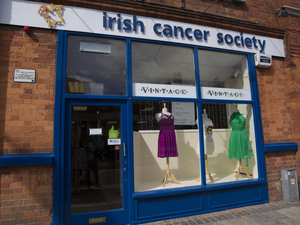 Waterford Charity Shop | Irish Cancer Society