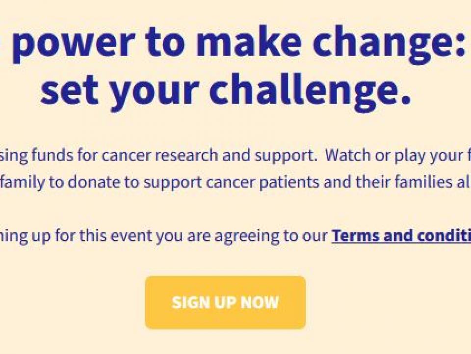 Gaming sign up 2021 | Irish Cancer Society