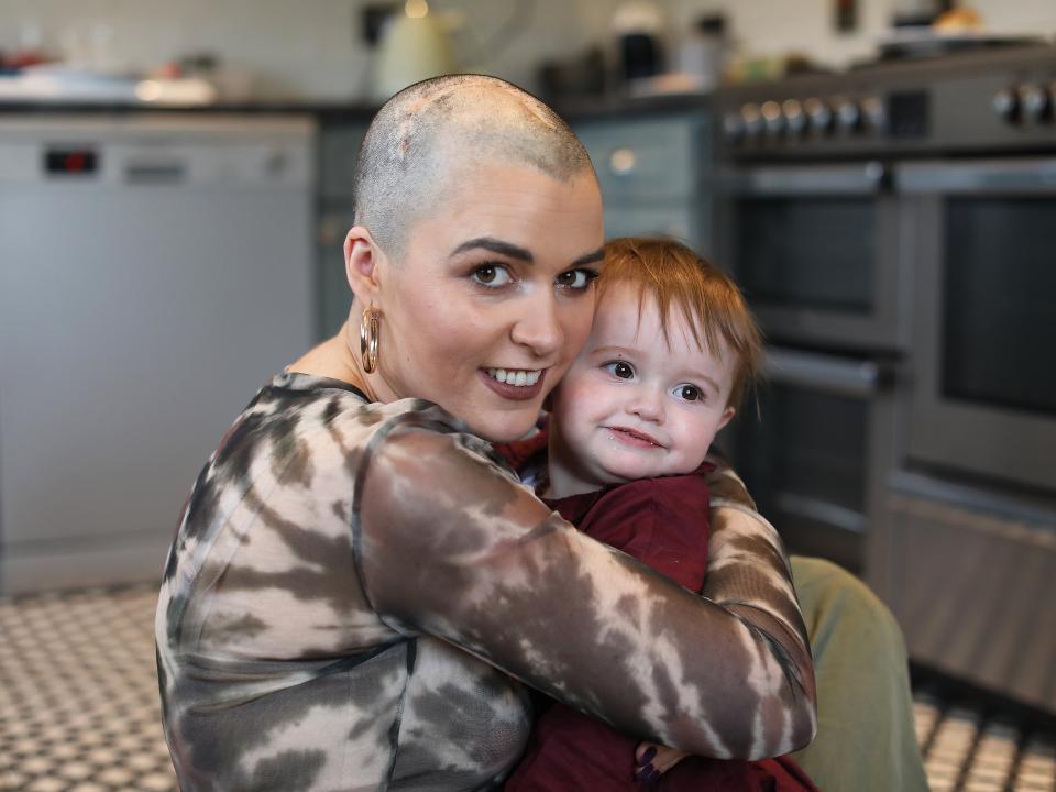 Alannah Sheehan and son | Irish Cancer Society