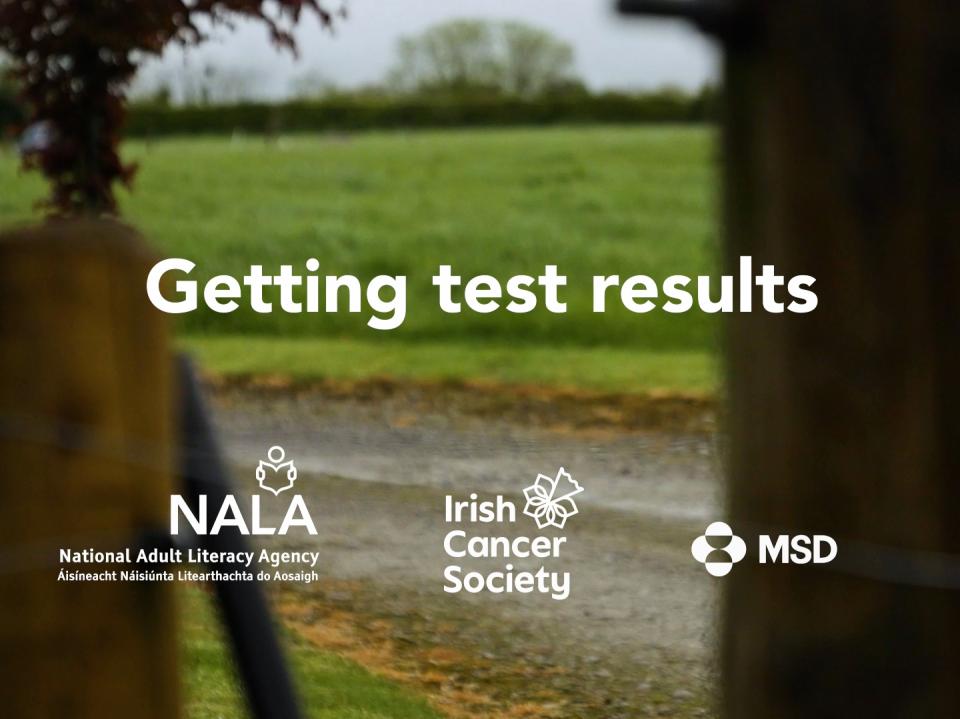 Getting test results thumbnail | Irish Cancer Society